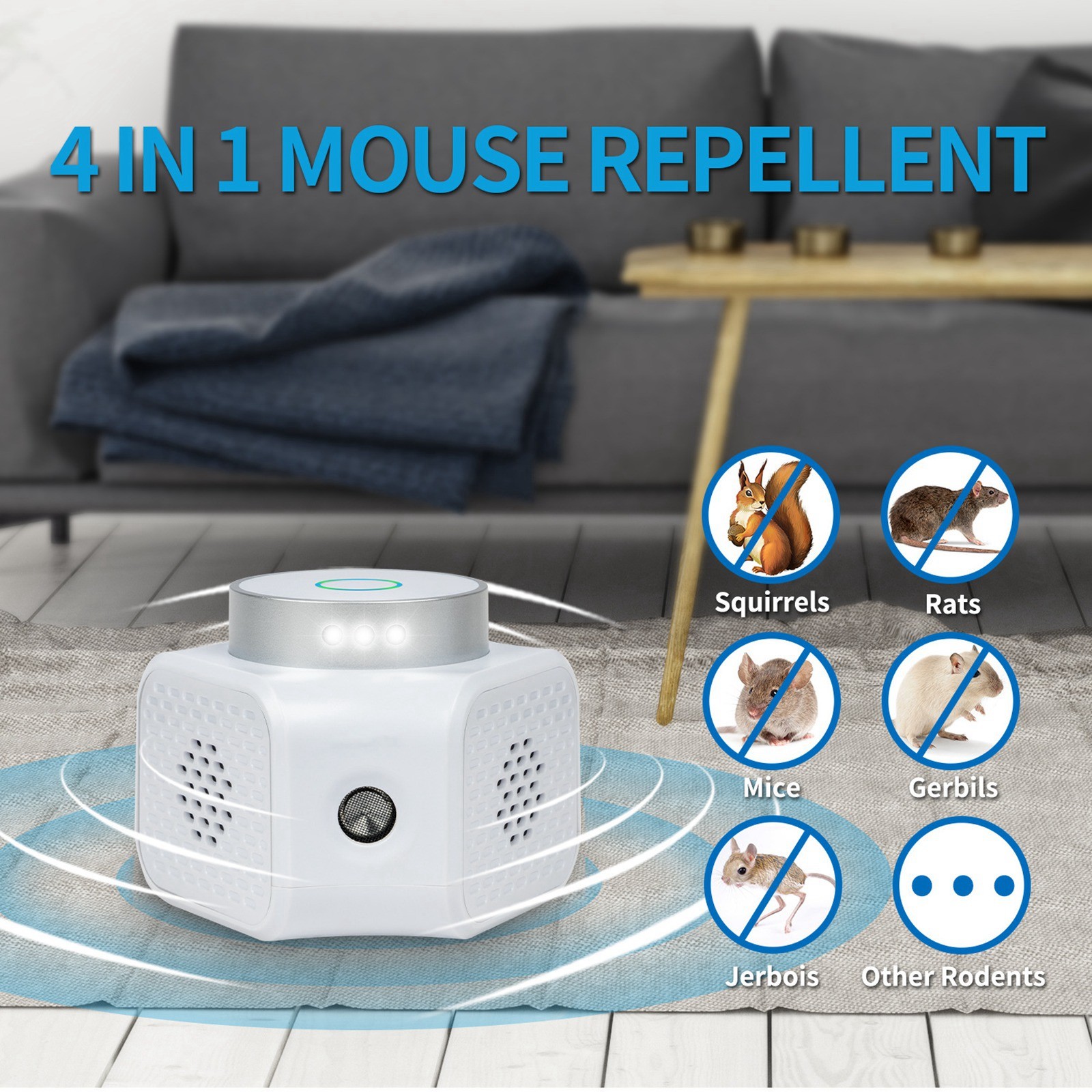 Indoor 4 IN 1 Multifunction Mice Bats Critters Controller For Attic ...
