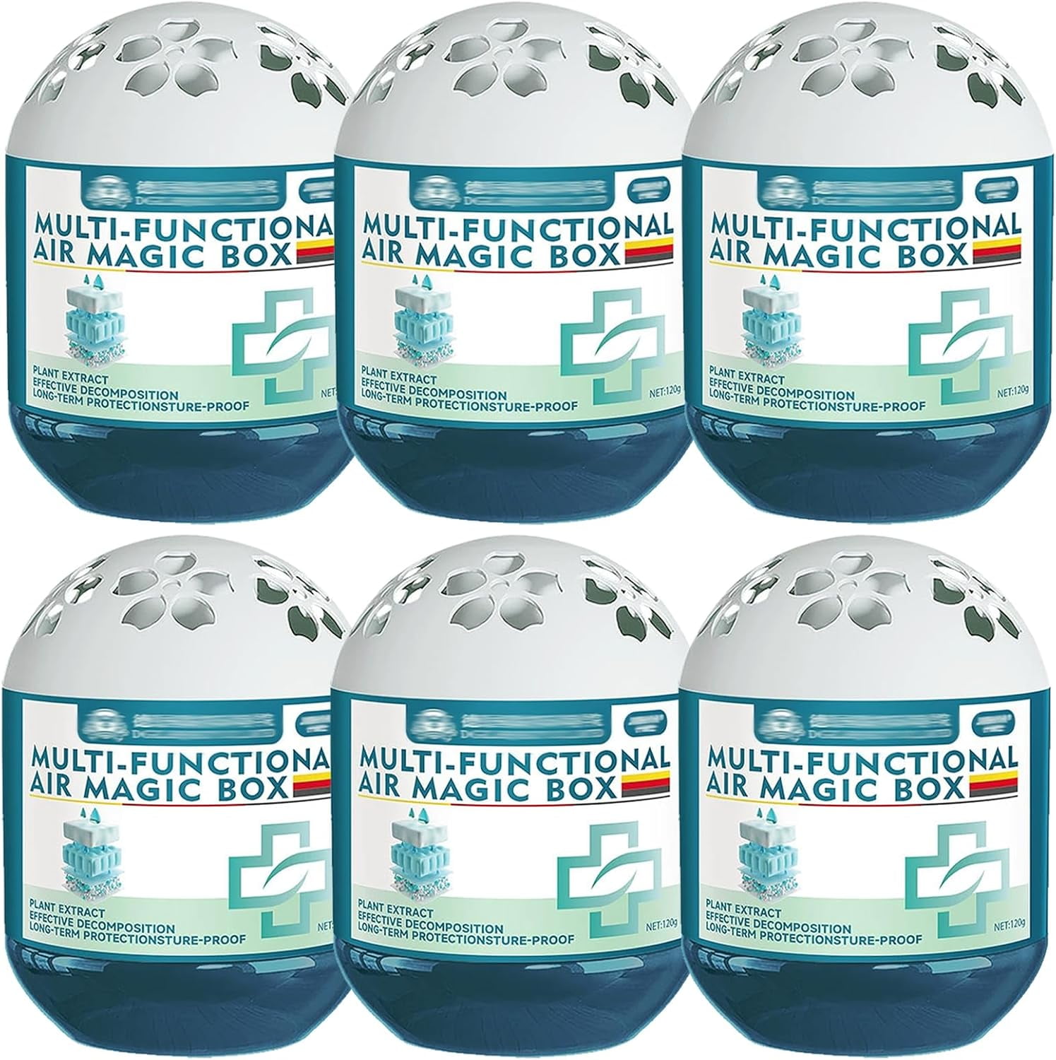 Indoor Air Purification Dust Removal Magic Box, 4.23oz Multi-Functional ...
