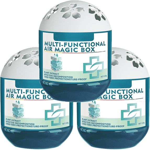 Indoor Air Purification Dust Removal Magic Box, 4.23oz Multi-Functional ...