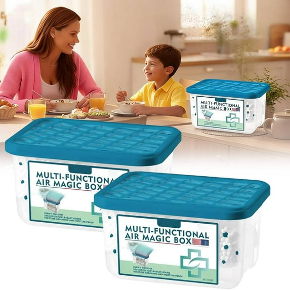 Indoor Air Purification Dust Removal Magic Box, Multi-Functional Air ...