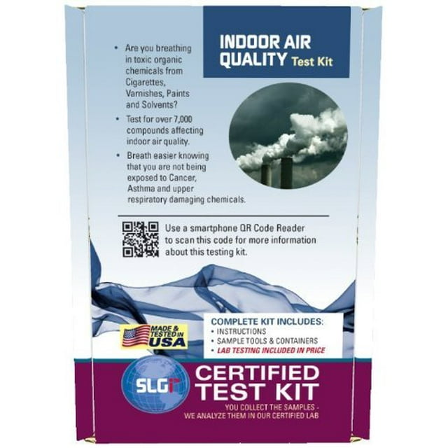 Indoor Air Quality Test Kit 1 PK (5 Bus. Days) Schneider Labs - Walmart.com