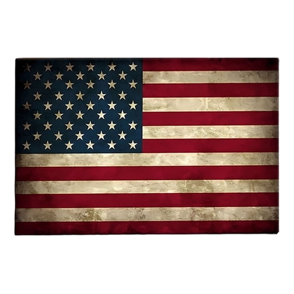 Indoor American Flag Front Door Mat Absorbent Resist Dirt Washable ...