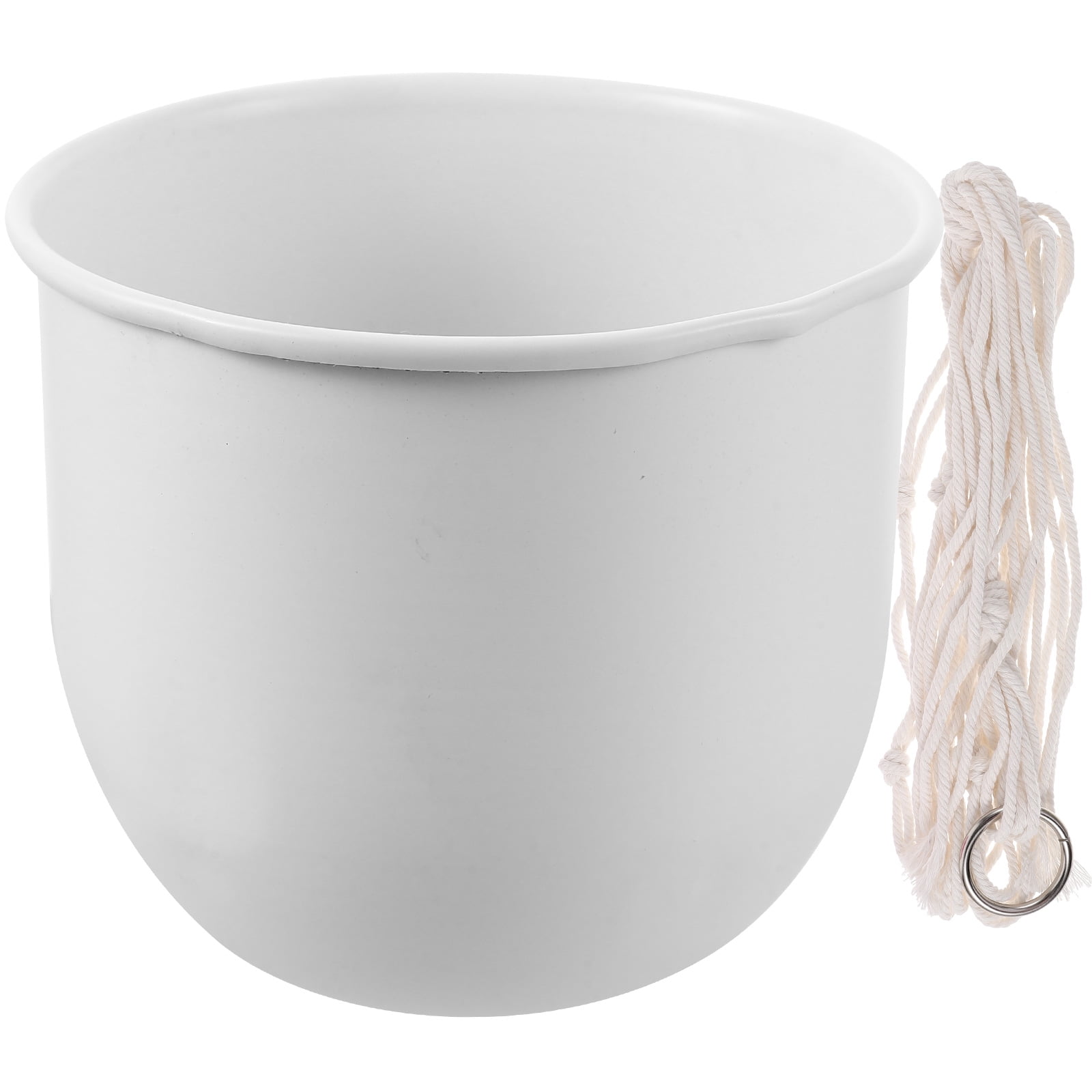 Indoor Balcony Wrought Iron Hanging Basin Hydroponic Green Plant Flower ...