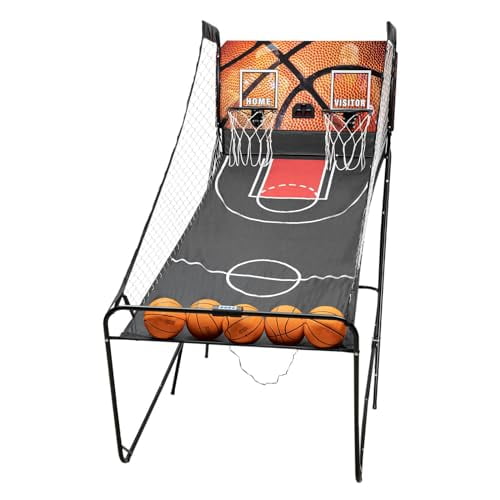 Indoor Basketball Machine Two-Player Arcade Game, Electronic Automatic ...