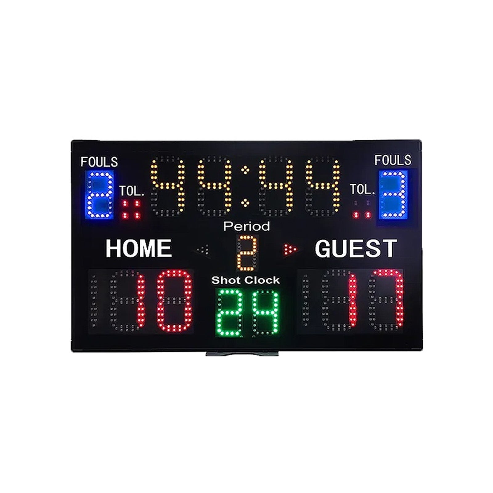 Indoor Battery Powered Basketball Portable Tabletop Electronic Led ...