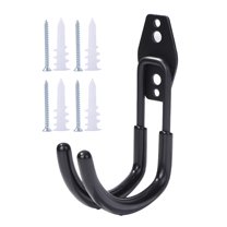 Concord Heavy Duty Bicycle J Hooks, Powder Coated, Limit 50lbs, 2 Pack ...