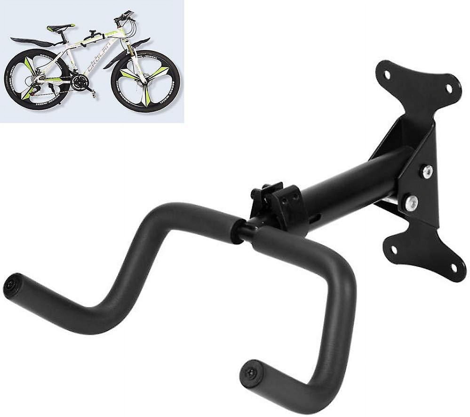 Indoor Bike Wall Mount - Telescopic Folding Rack for Garage or Home ...