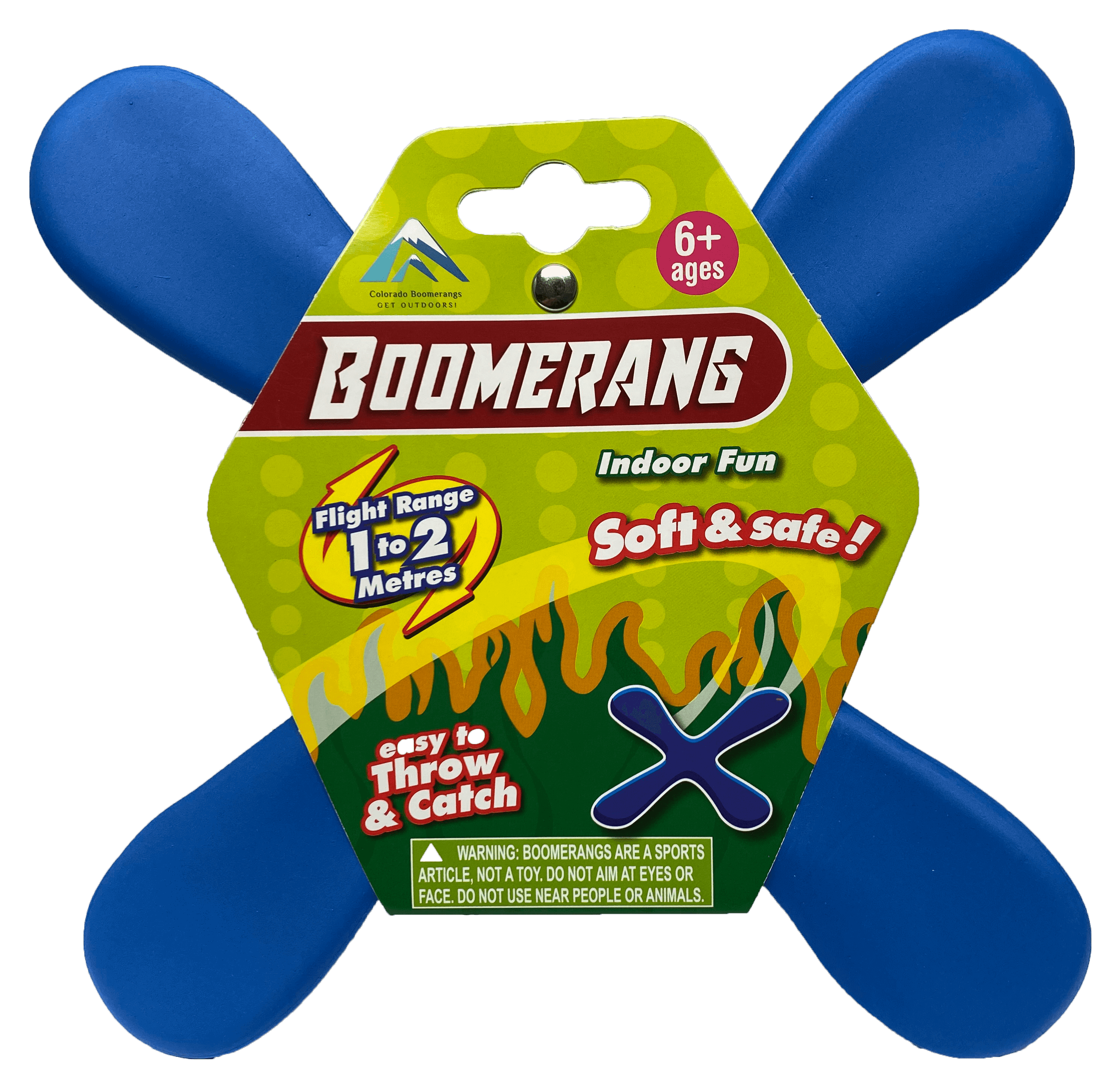 Indoor Boomerangs - Soft and short range for inside the house boomerang fun! - Walmart.com