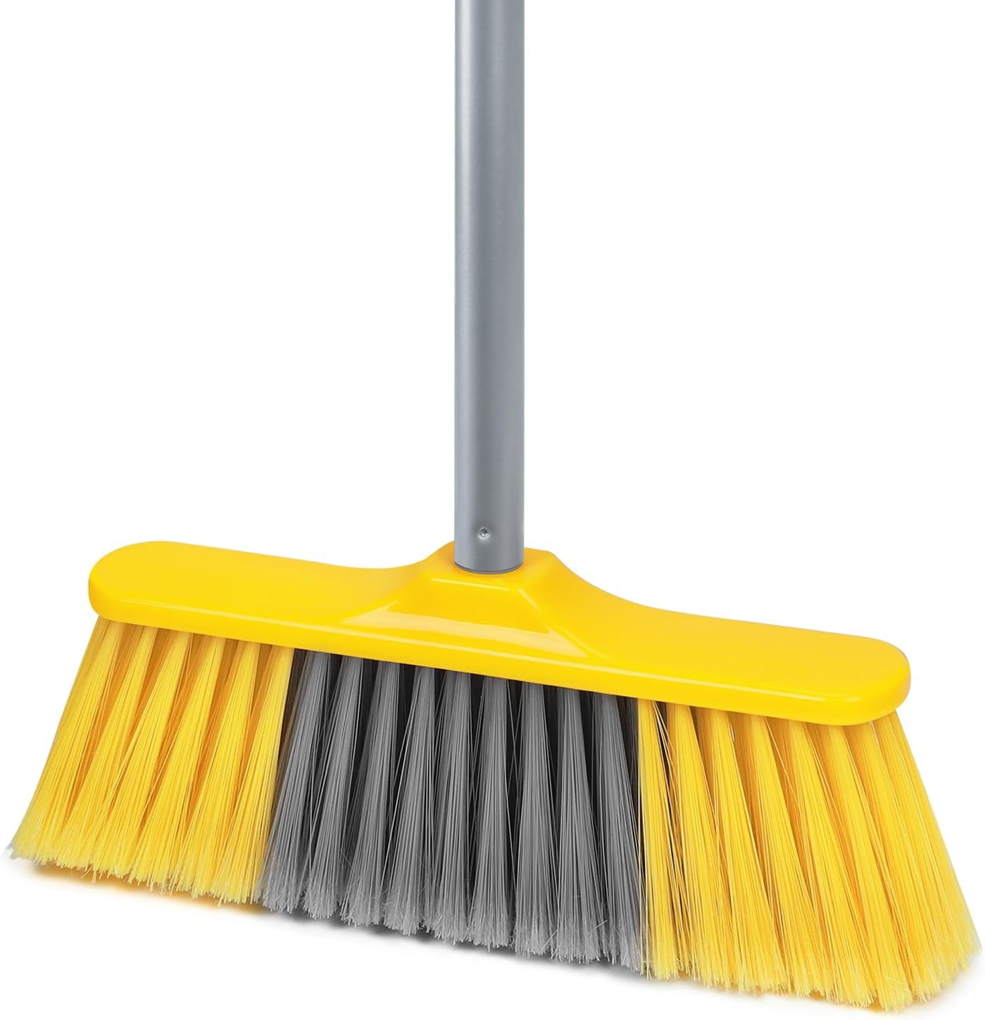 Indoor Broom for Floors 55” Soft Bristle Brooms for Sweeping Indoor ...