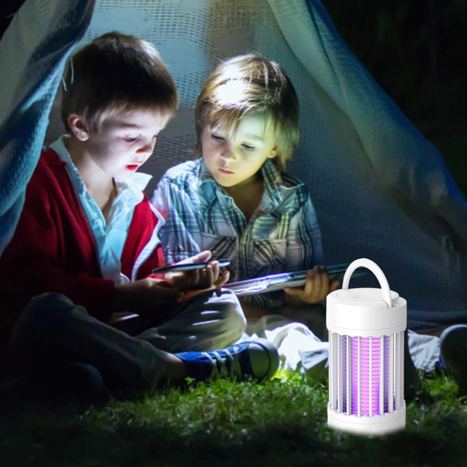 Indoor Bug Zapper with Fan, 1500V High Voltage Lighted Mosquito Lamp ...