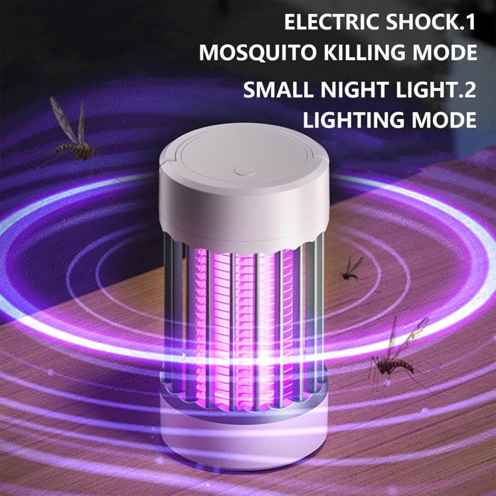 Indoor Bug Zapper with Fan, 1500V High Voltage Lighted Mosquito Lamp ...