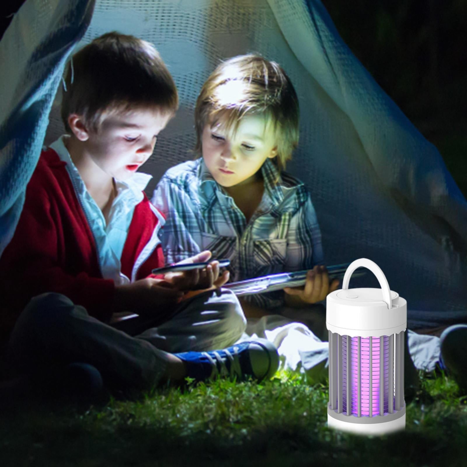 Indoor Bug Zapper with Fan, 1500V High Voltage Lighted Mosquito Lamp ...