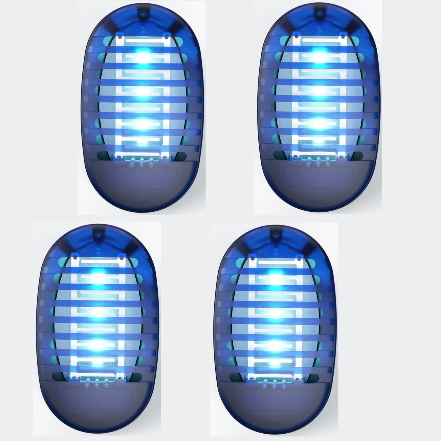 Indoor Bug Zapper, Plug-in Electronic Fly Zapper Lamp, Fly Trap for ...