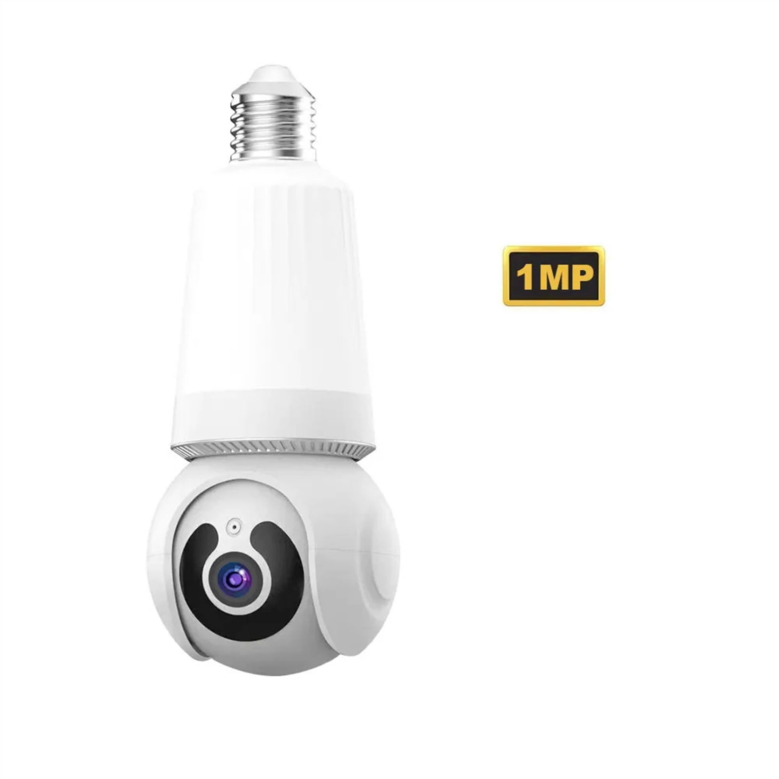 Indoor Bulb IP Camera Full Color Night Vision Automatic Track Smart ...