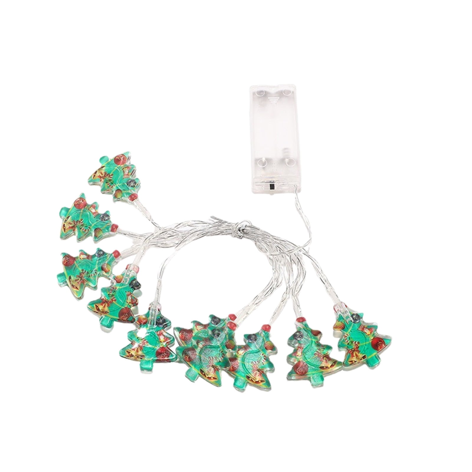Indoor Christmas Light String Santa Claus Snowman Christmas Tree ...