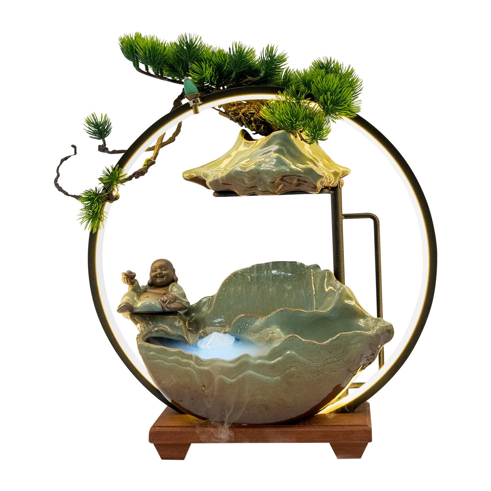 Indoor Desktop Water Fountain Relaxation Desktop Water Fountain with ...
