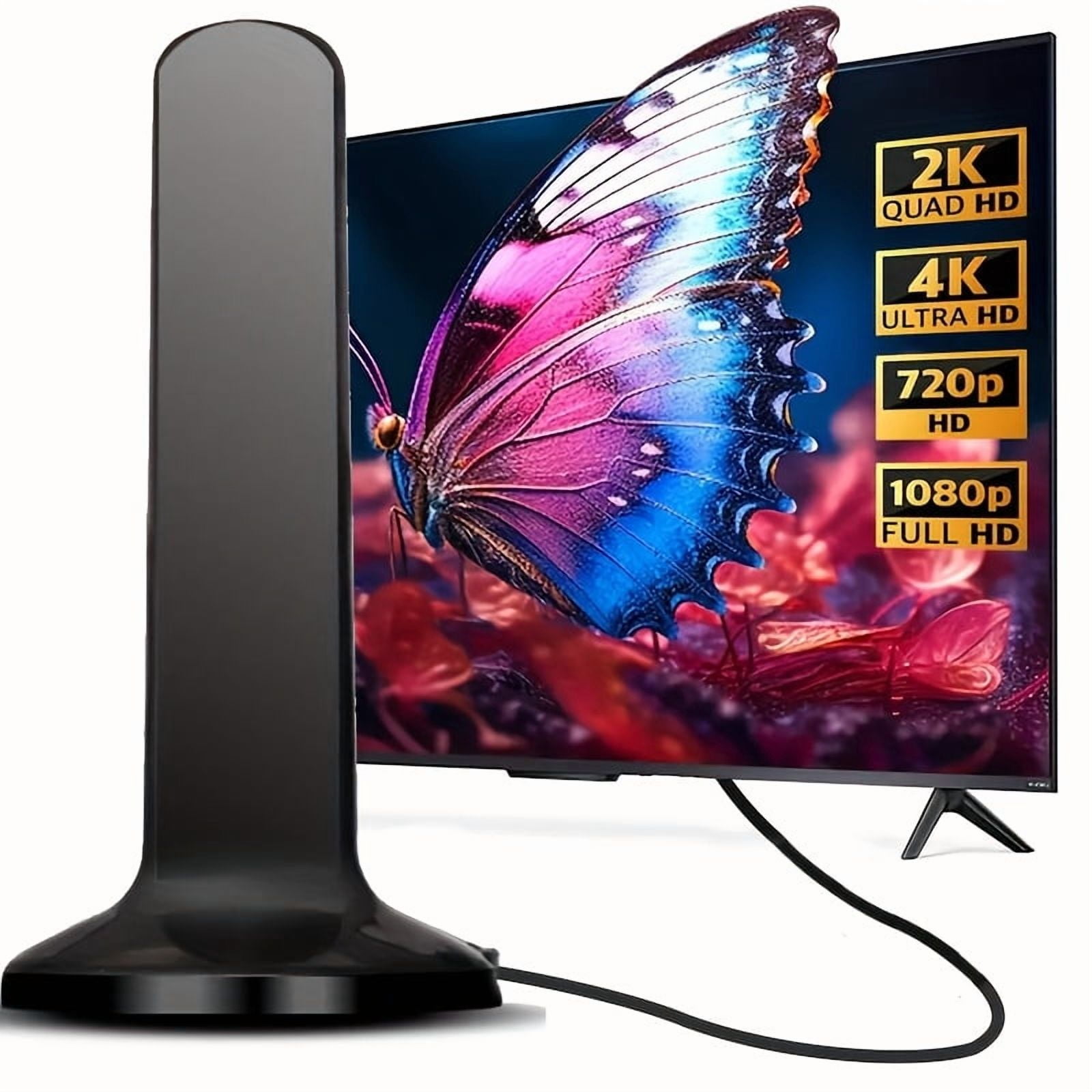 Indoor Digital TV Antenna Set for 2025, Compatible with 4K Full HD ...