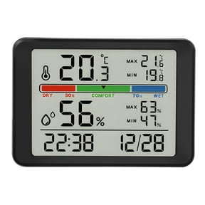 Shop Digital Clocks Thermometers and Hygrometers for Home and Office