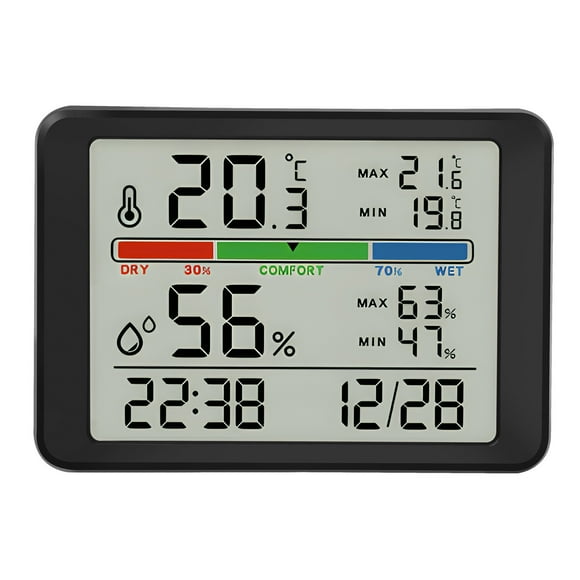 Shop Digital Clocks Thermometers and Hygrometers for Home and Office