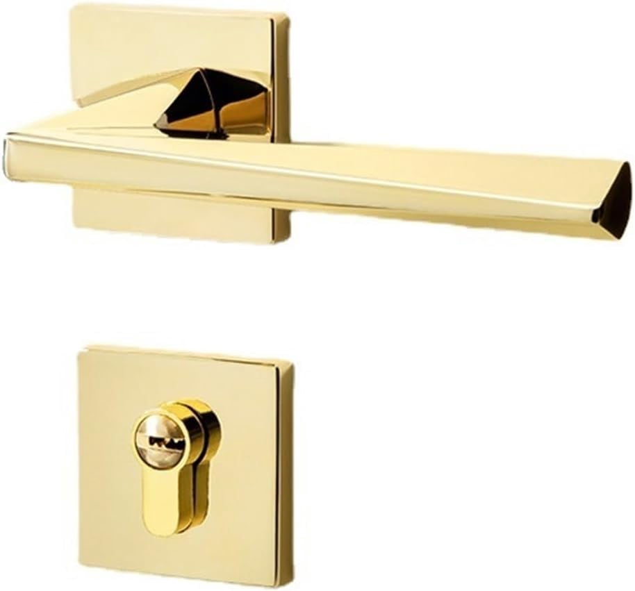 Indoor Door Lock Silent zinc Alloy Magnetic Household Solid Wood Door ...