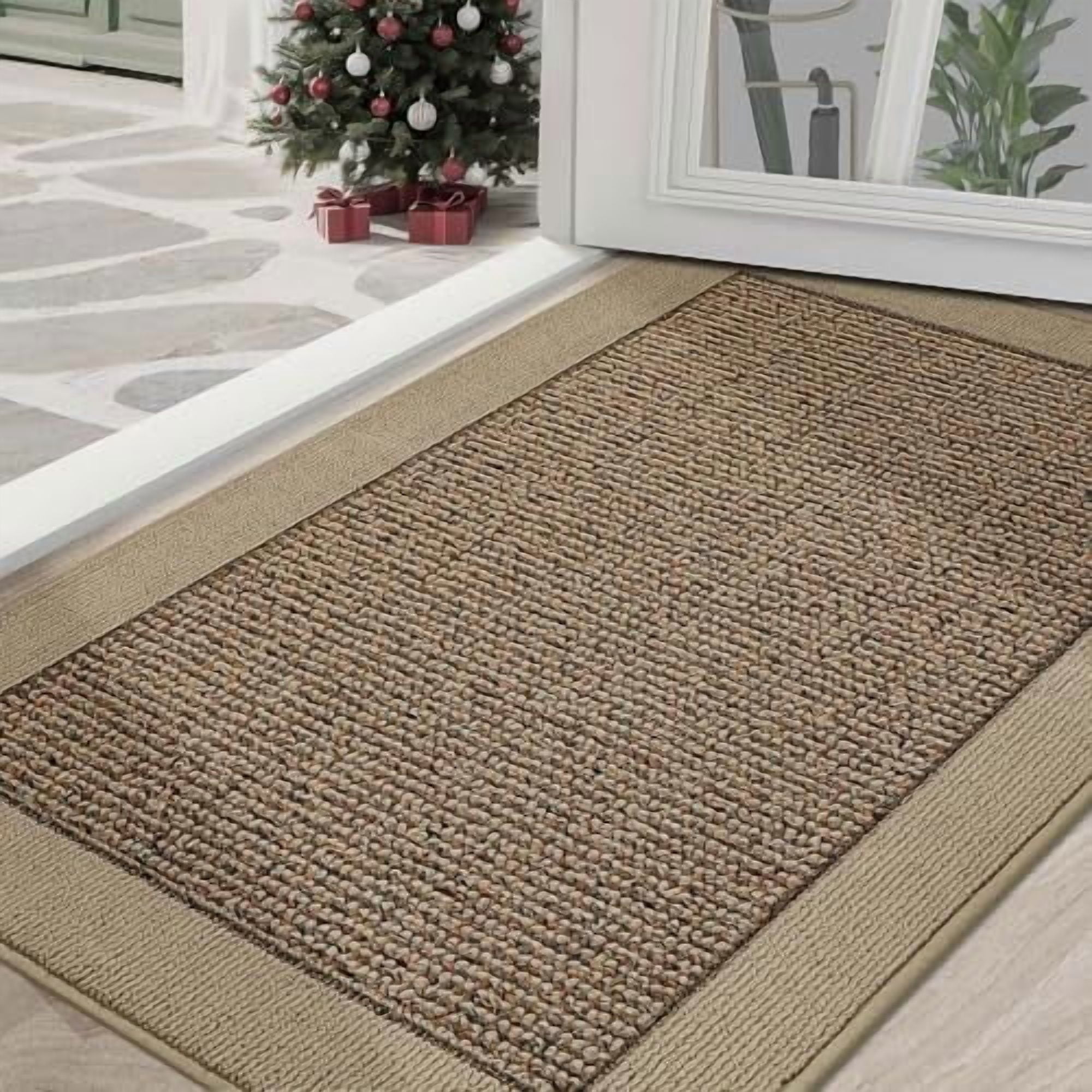Indoor Door Mat 36" x 60", Dirt Trapper Door Mats Non-Slip Entryway ...