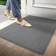 "OEAKAY Indoor Entry Floor Mat, Non-Slip, Water Absorbing, Thin ...