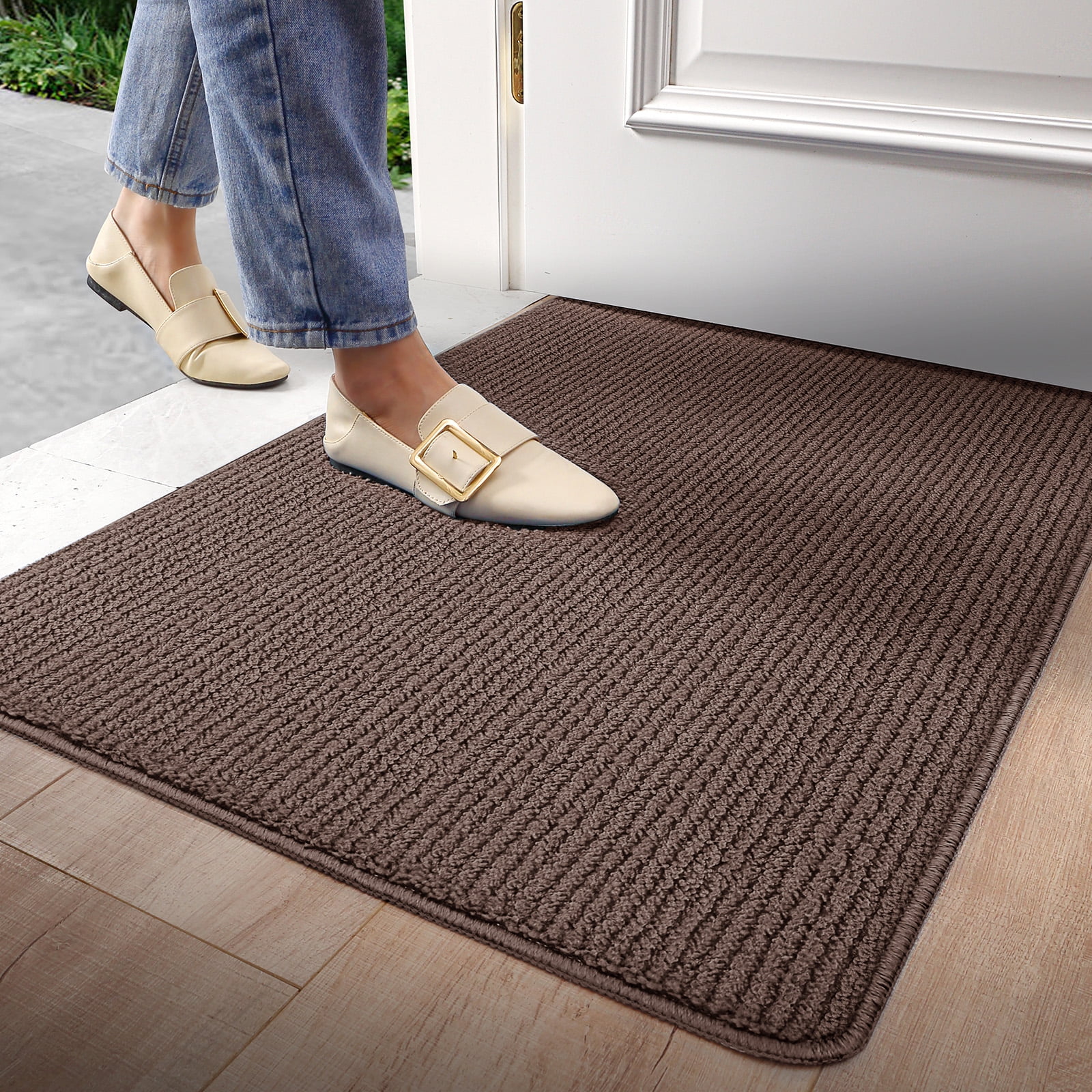 Indoor Door Mat Entryway Rug Doormat Inside Front Entrance Non-Slip Low ...