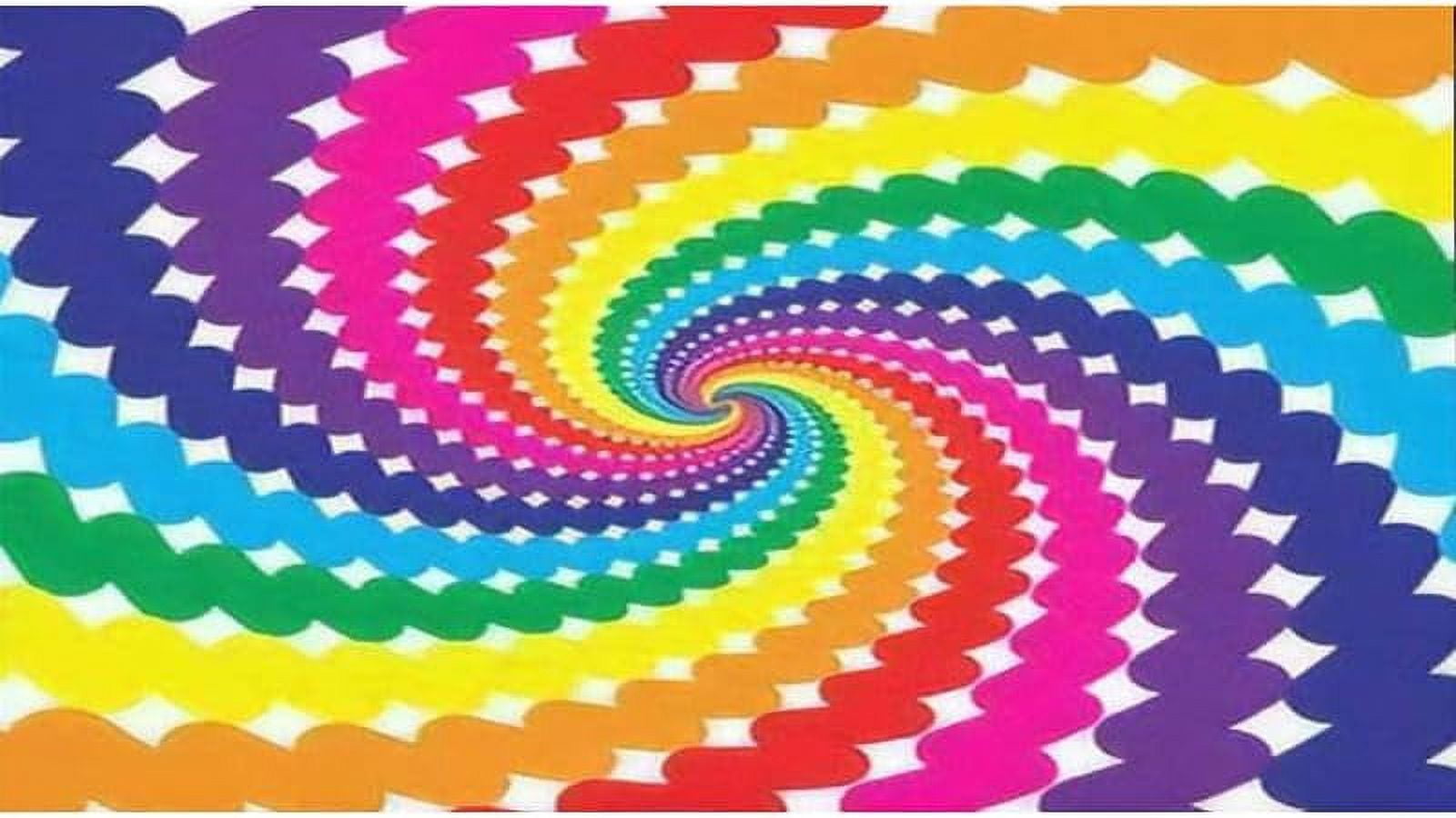 Indoor Doormat 3D Psychedelic Optical Illusion Retro Entryway Door Mats ...