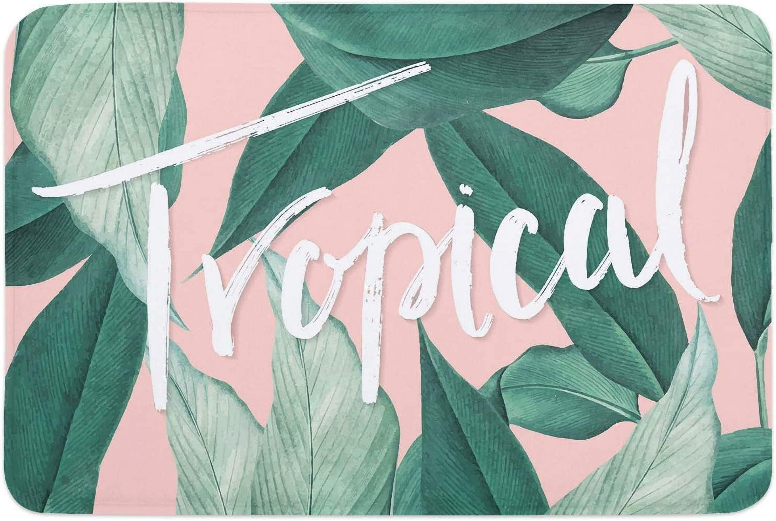 Indoor Doormat,Front Back Door Mats with Non Slip Backing,Watercolor ...