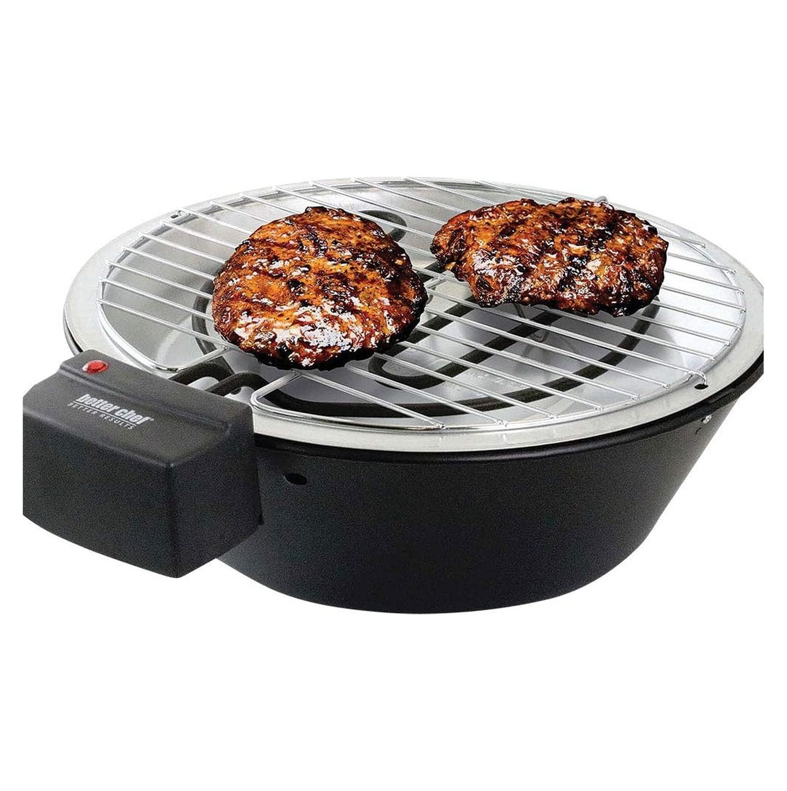 Indoor Electric Barbecue Grill | 12-Inch | 1-KW | Stainless Grate ...