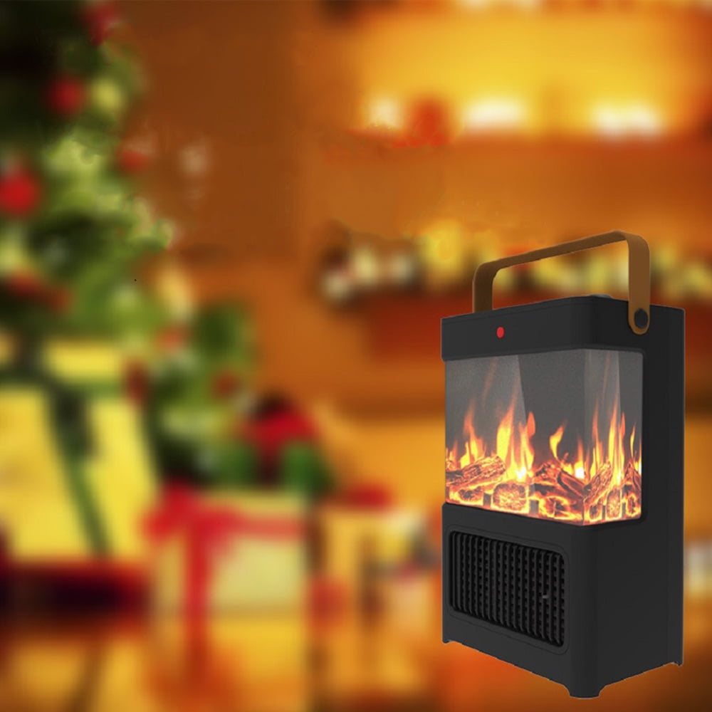 Indoor Electric Fireplace Heater, 1500w Space Heater Fireplace with 3D ...
