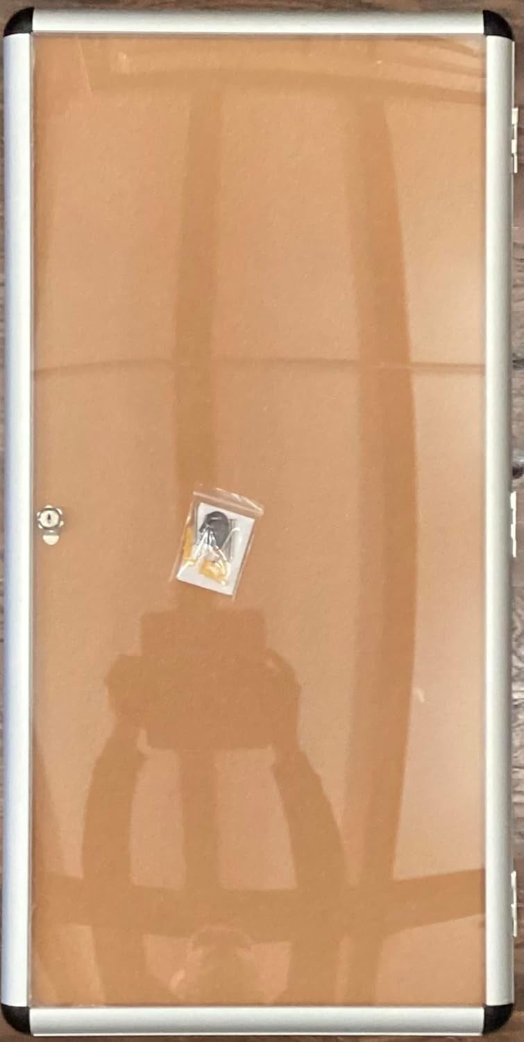 Indoor Enclosed Bulletin Board Cabinet - Bulletin Board Lockable ...