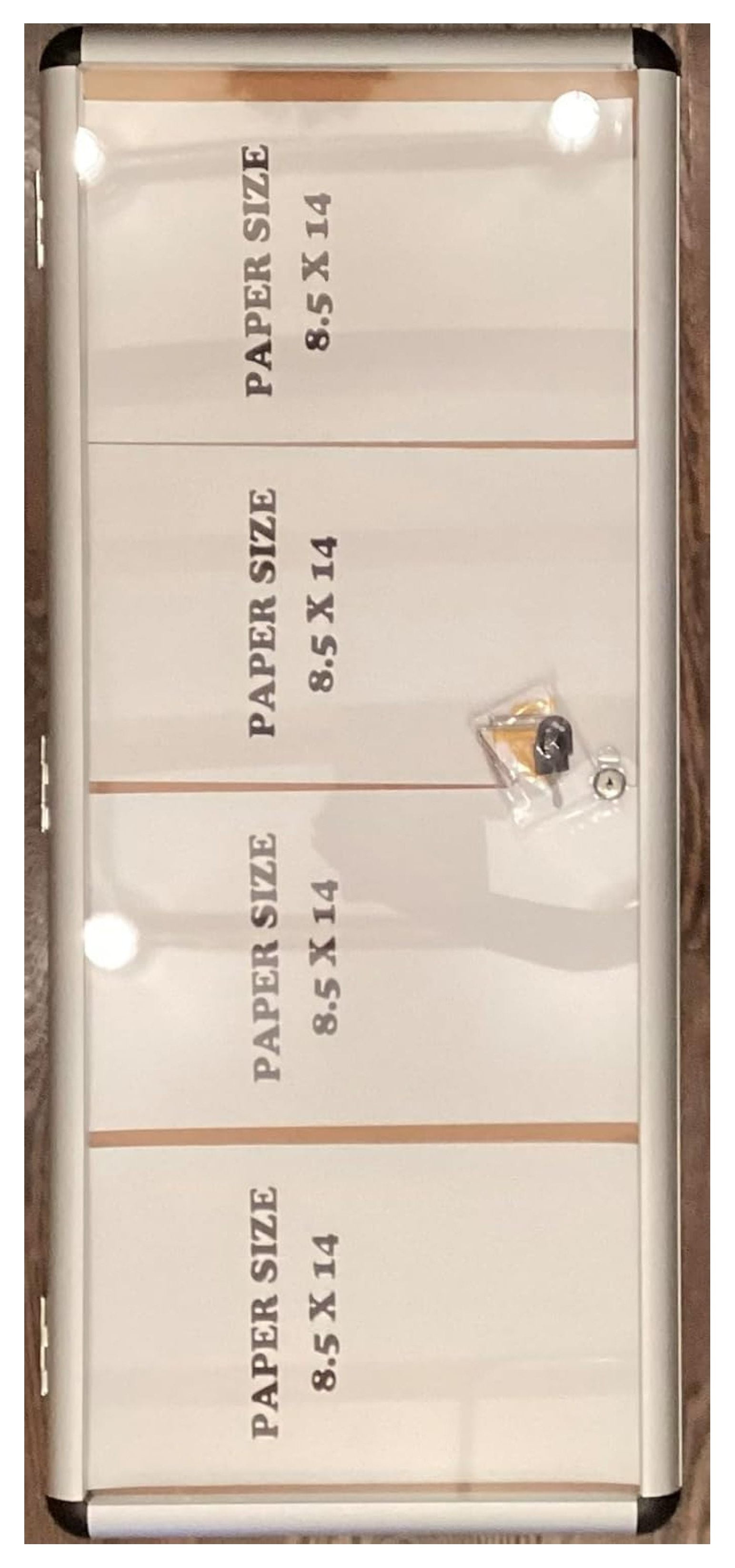 Indoor Enclosed Bulletin Board Cabinet - Bulletin Board Lockable ...