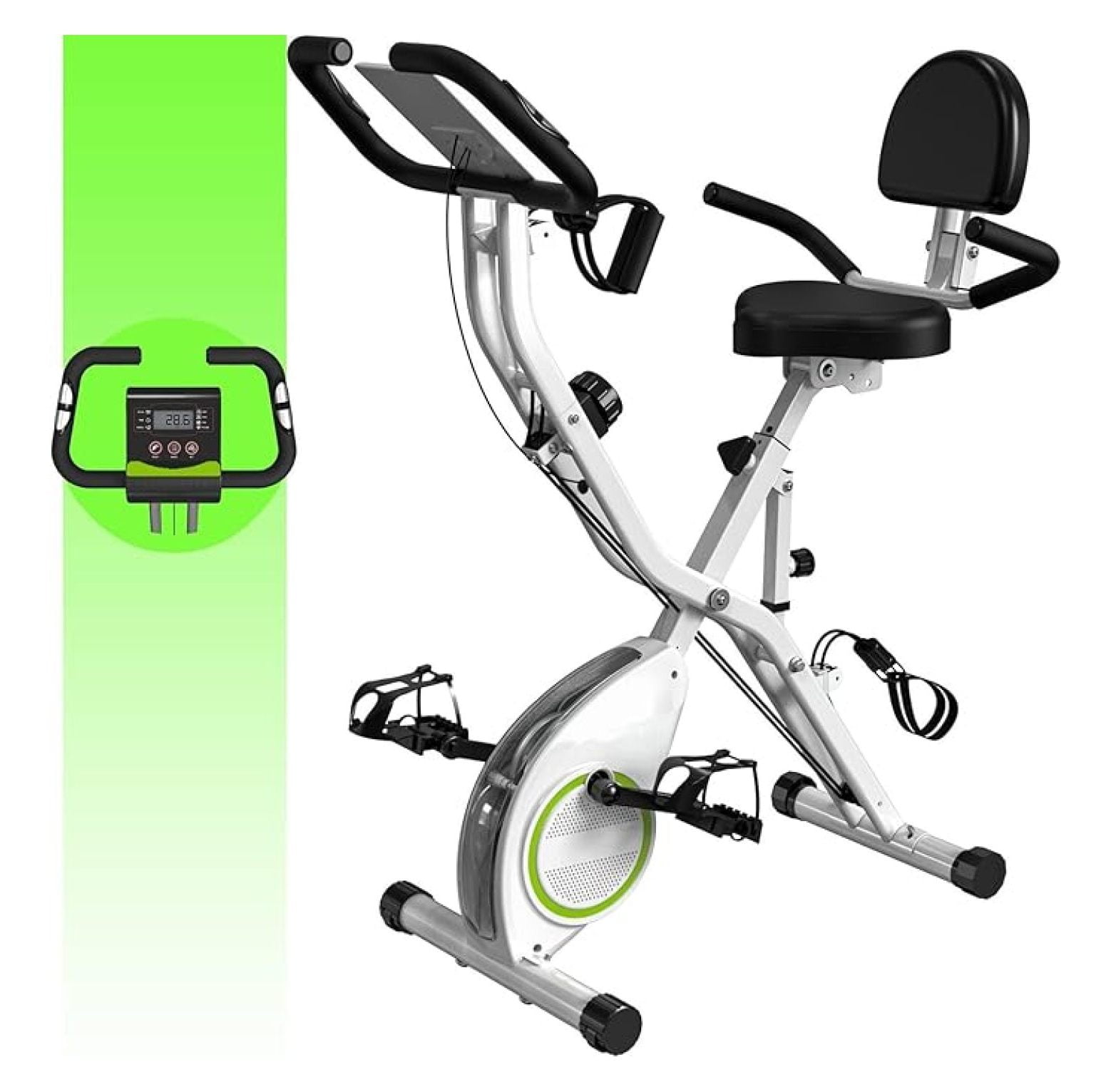 Indoor Exercise Bike Stationary Bikes for Home with 16-Level Magnetic ...