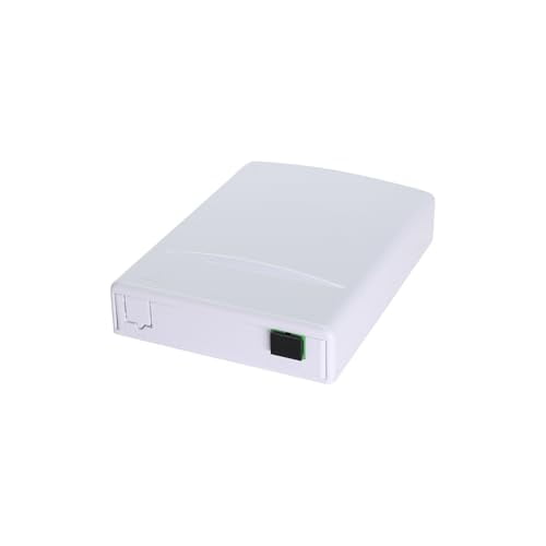 Indoor Fiber Optic Outlet SC/APC, Single Mode OS1 Terminal, G657A1, 900μm, Simplex, 1 Meter Pre ...
