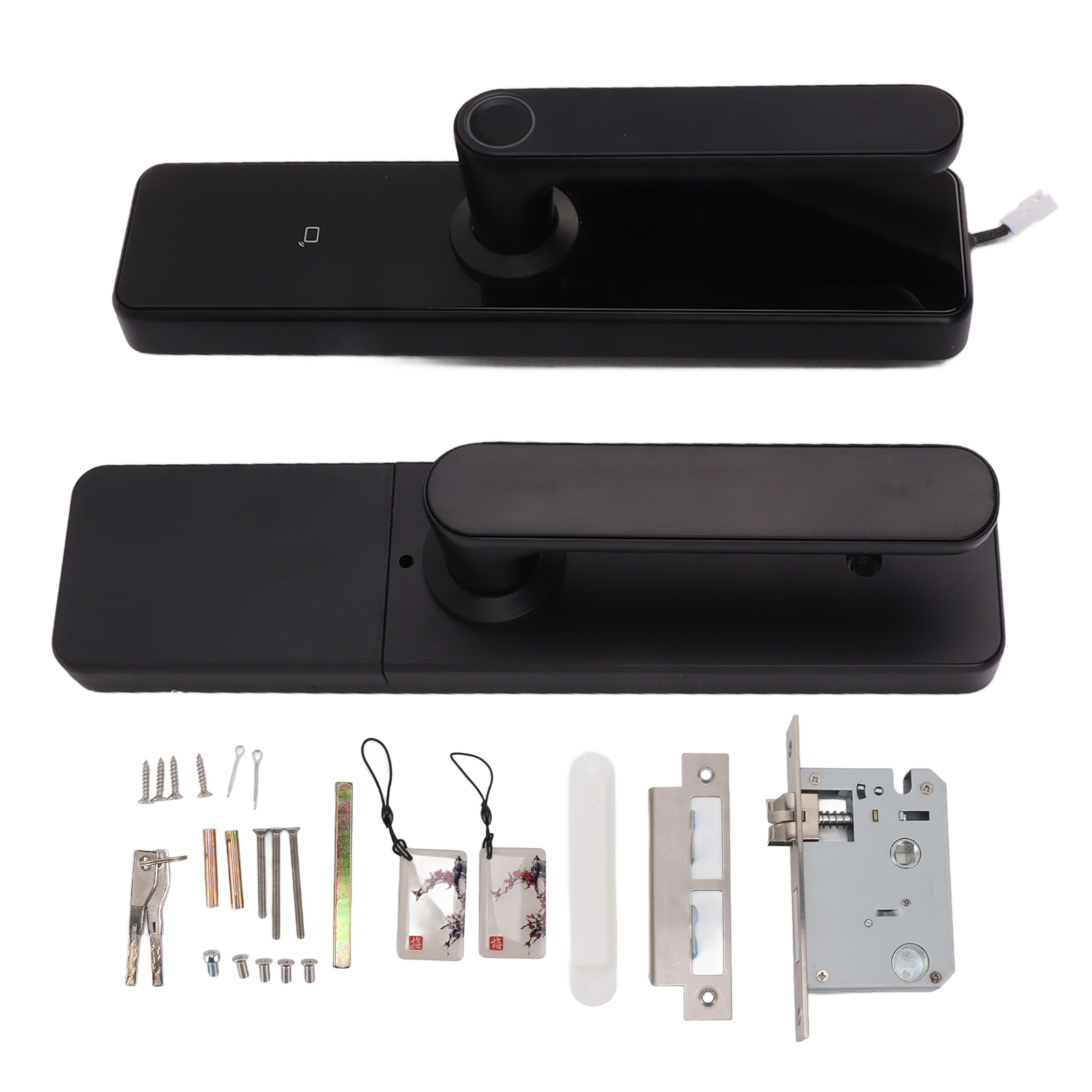 Indoor Fingerprint Smart Door Lock Anti Theft Bluetooth Smart Door Lock ...