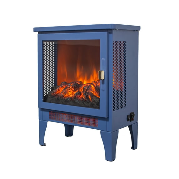 Indoor Fireplaces 17 inch Freestanding Electric Fireplace Stove heater ...