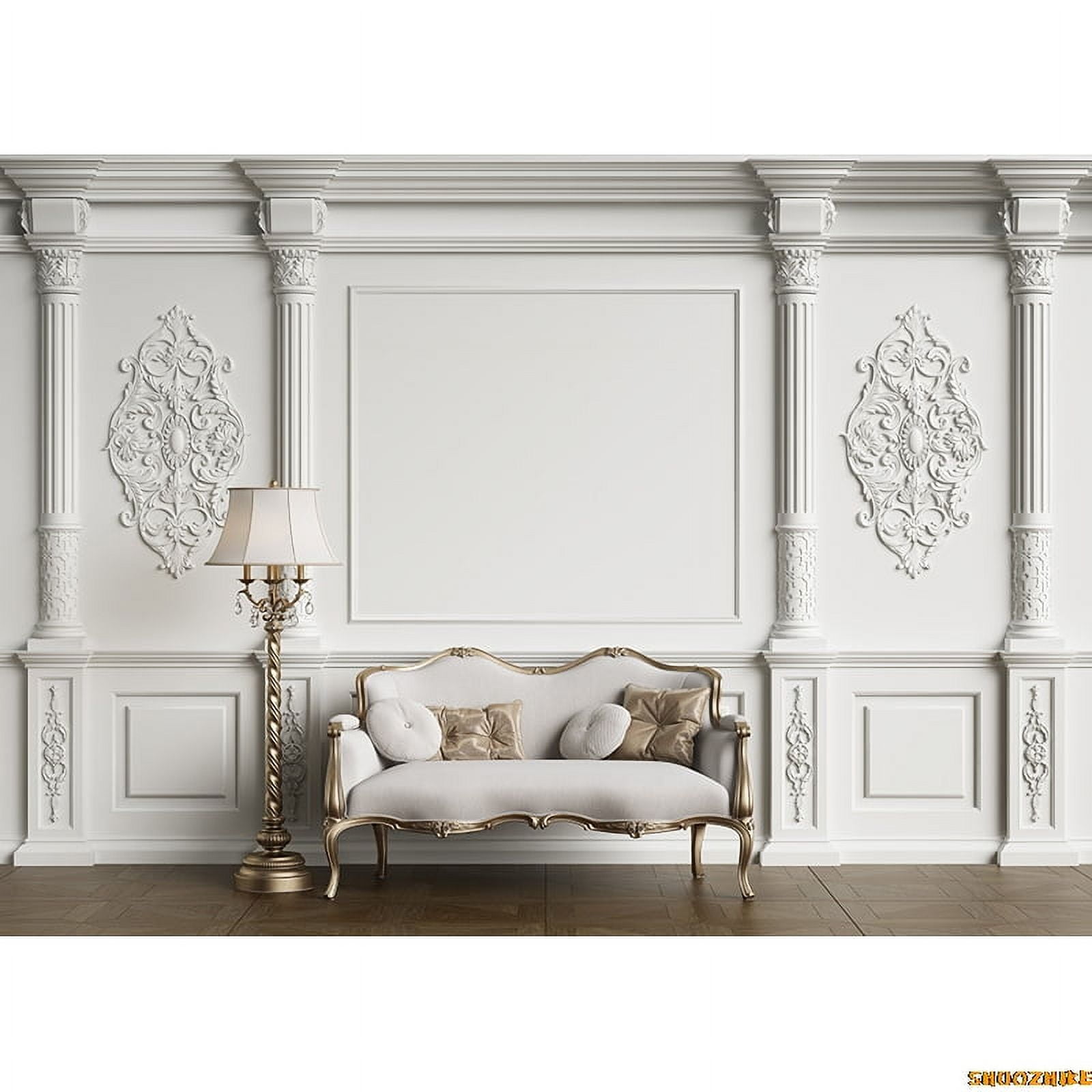Indoor Floor Parquet Furniture And Home r Photography Backdrops Props ...
