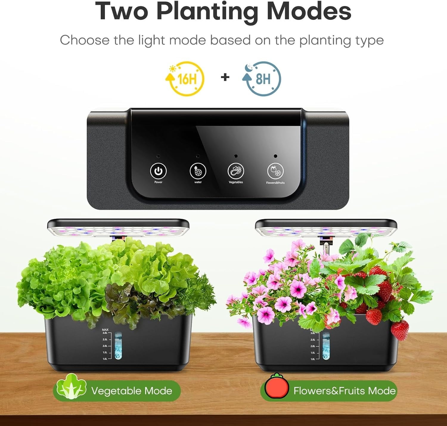 Indoor Garden Hydroponics Growing System: 10 Pods Plant rmination Kit ...
