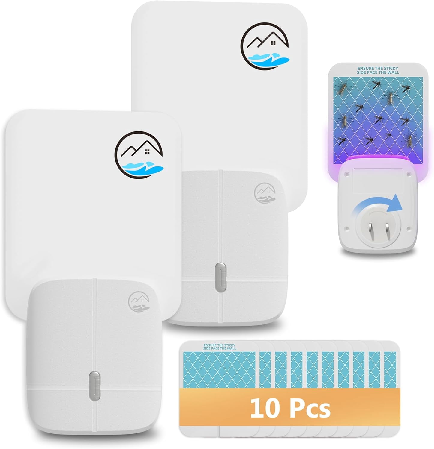 Indoor Gnat Traps, Fruit Fly Trap, Flying Insect Trap, Start Protect ...