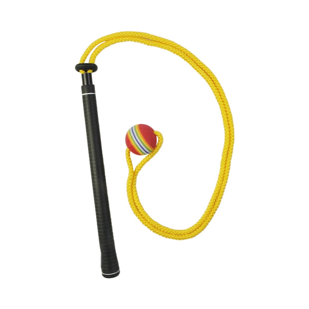 Indoor Golf Practice Ball Elastic Rope Golf Swing Rope Training Pose ...