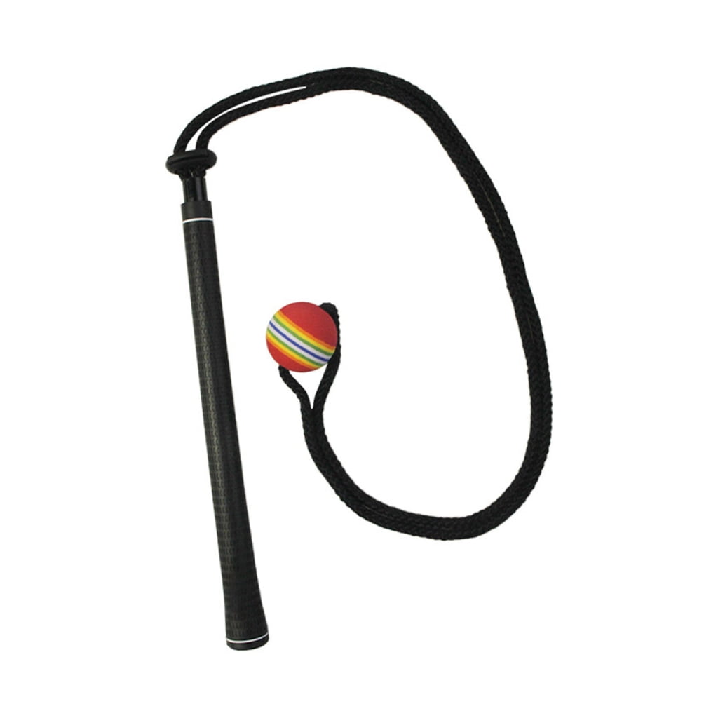 Indoor Golf Practice Ball Elastic Rope Golf Swing Rope Training Pose ...