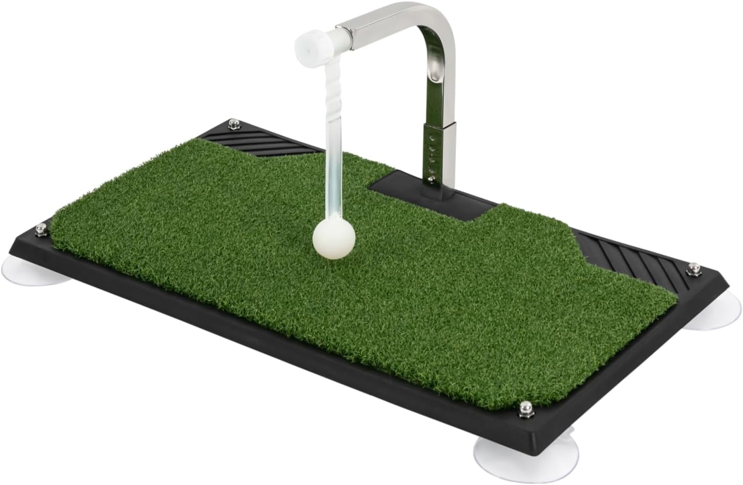 Indoor Golf Swing Trainer 360° Rotating Automatic Ball Return, Golf ...