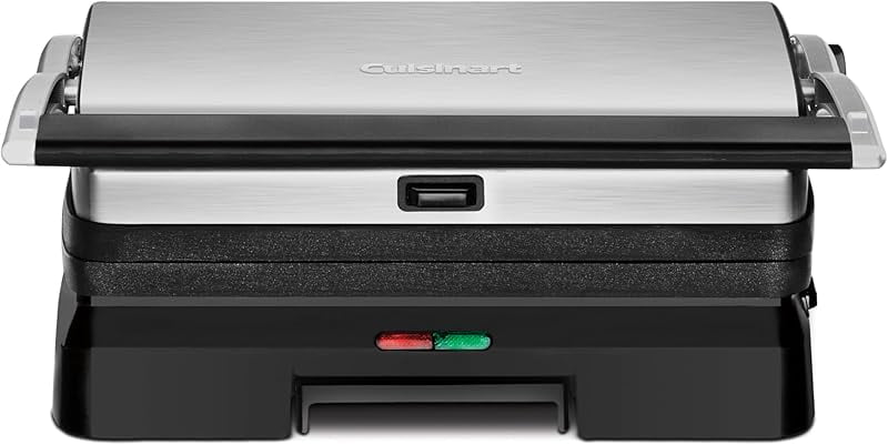 Indoor Grill, Panini Press, Sandwich Maker & More, 5-in-1 Grilling ...