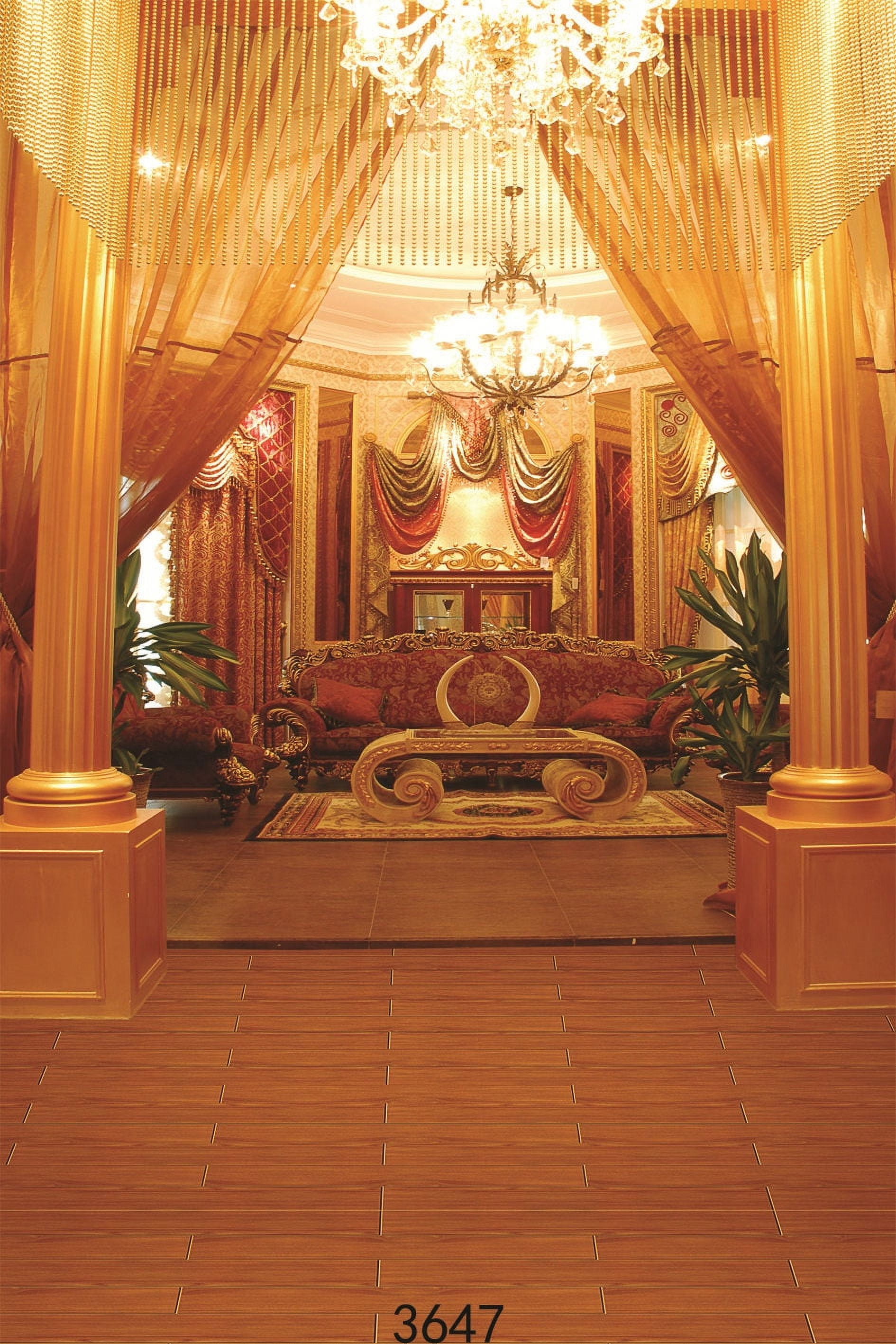 Indoor Hall Droplight Sofa Wedding Children Vinyl Background For Photo ...