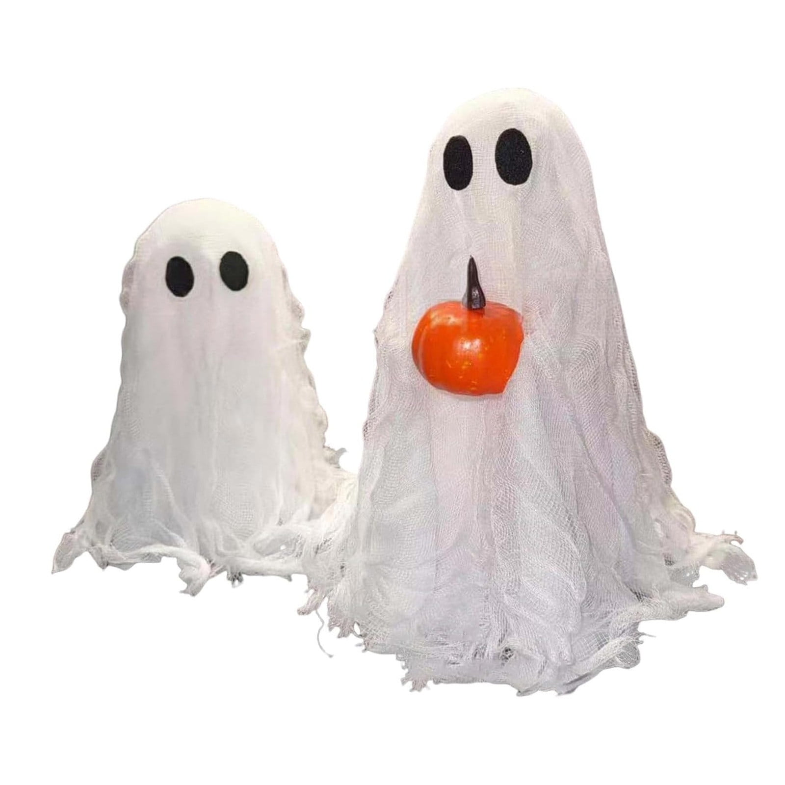 Indoor Halloween Decorations - Spooky Mesh Ghost Ornaments for ...