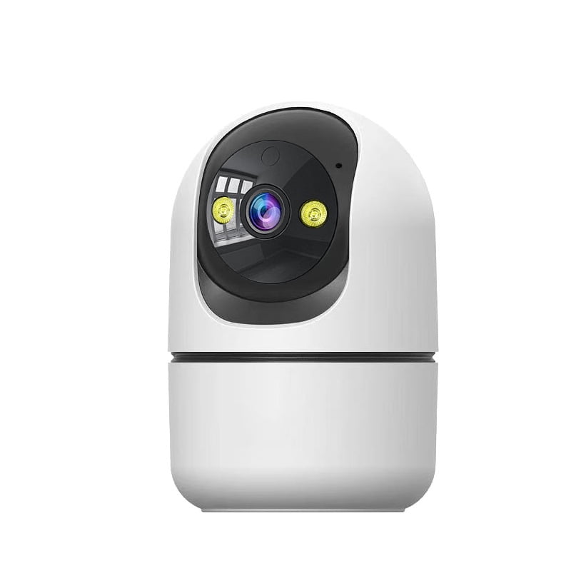Indoor Home Security Dual-Lens Camera, Dual View Monitoring, Remote ...