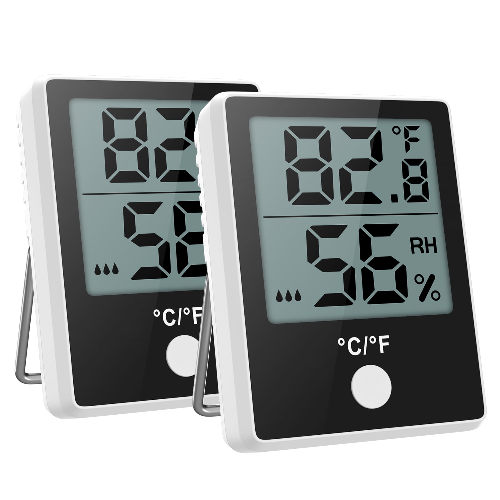 Indoor Hygrometer Thermometer, Digital Temperature Humidity Monitor ...