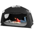 Indoor Instant Privacy Bed Tent for Sleeping,Quick Set-up Bed Canopies ...