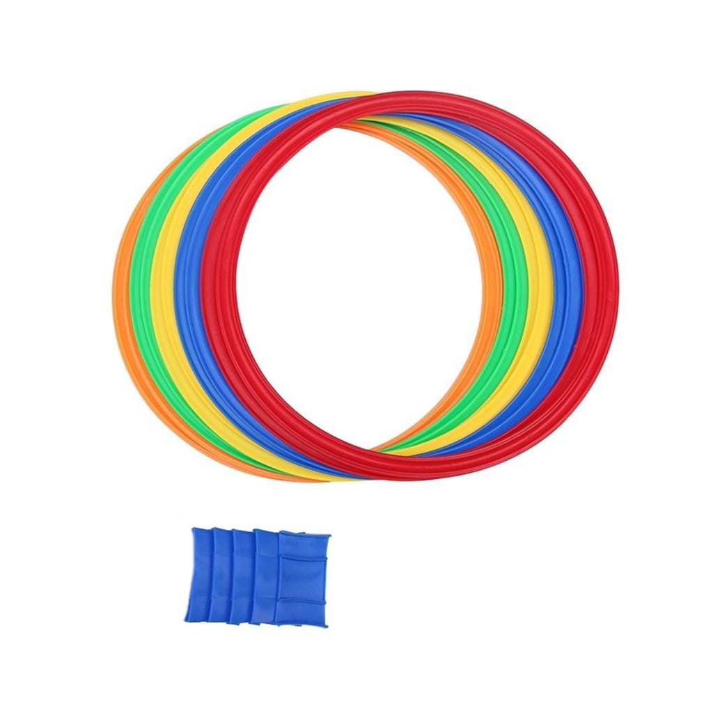 POYOGA Indoor Outdoor Jumping Hoop Set Toy, Kids Physical Training Game ...